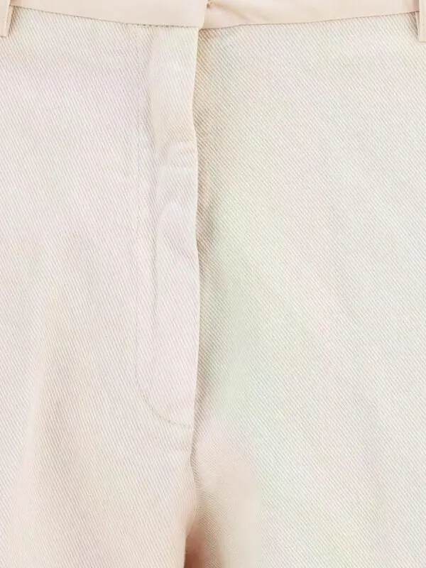 FORTE_FORTE Straight-leg Belt-loop Trousers