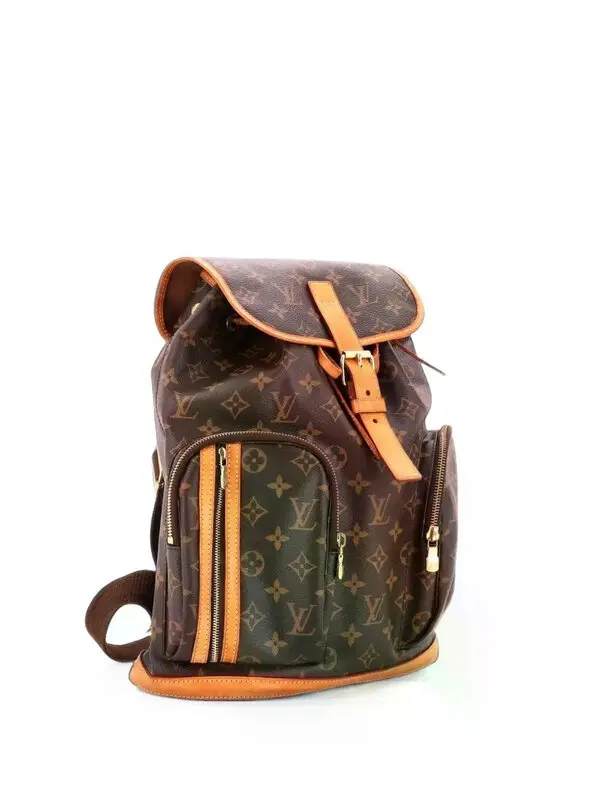 LOUIS VUITTON Bosphore Monogram Canvas Backpack - Brown