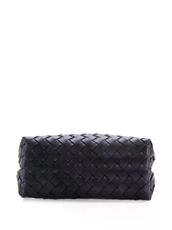 Bottega Veneta Andiamo Top Handle Bag Intrecciato Nappa Small Tote Bag - Black