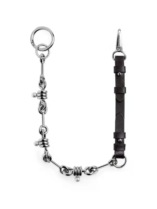 Simone Rocha Bridle Stacked-link Pearl Wallet Chain