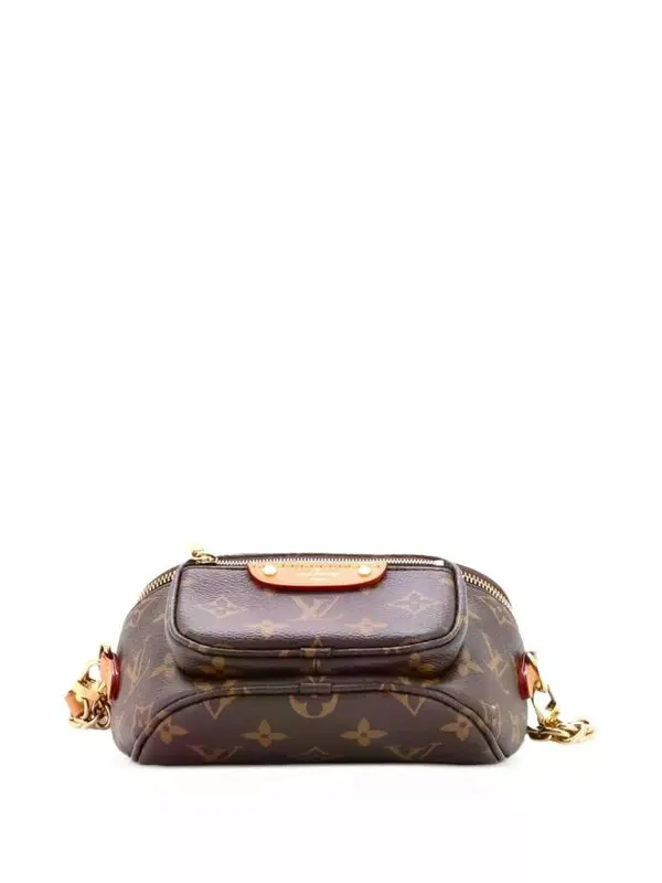LOUIS VUITTON Monogram Canvas Mini Belt Bag - Brown