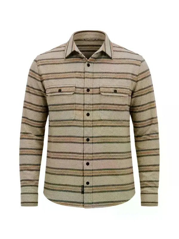 Faherty Brand Legend Horizontal-stripe Overshirt