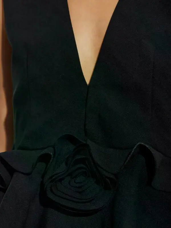 ROTATE BY BIRGER CHRISTENSEN V-neck Flower Top