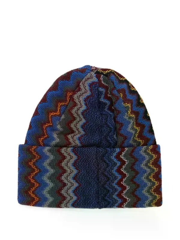 Missoni Zigzag-knit Beanie Hat