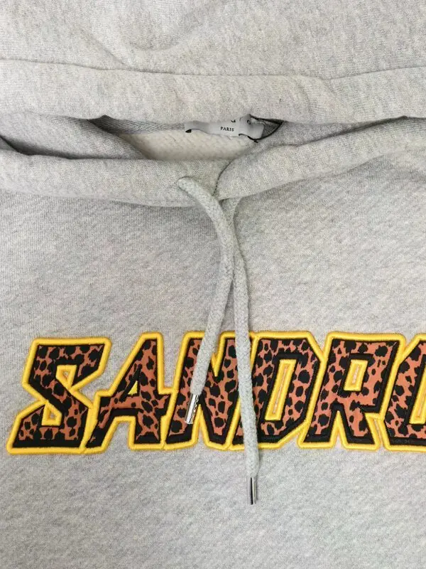 Sandro Logo-patch Drawstring Hoodie