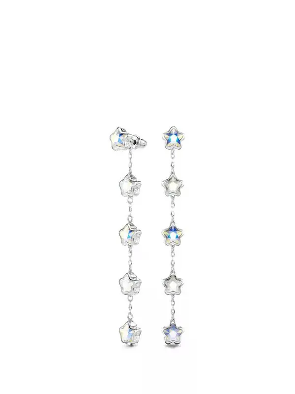 SWAROVSKI Chroma Star Crystal-embellished Drop Earrings