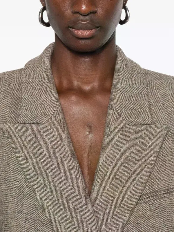 Source Unknown Reyna Double-breasted Coat