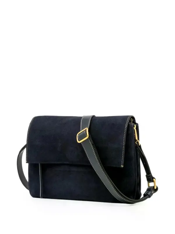GIANNI CHIARINI Medium Suede Cross Body Bag