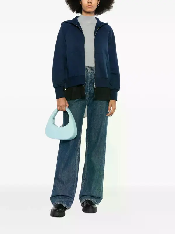 Undercover Layered-design Zip-up Hoodie