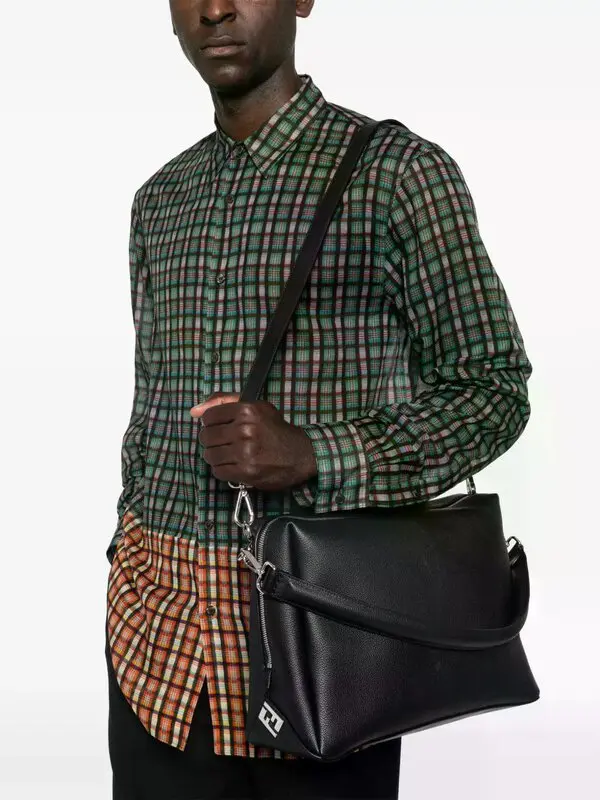Fendi Lui Leather Belt Bag - Black