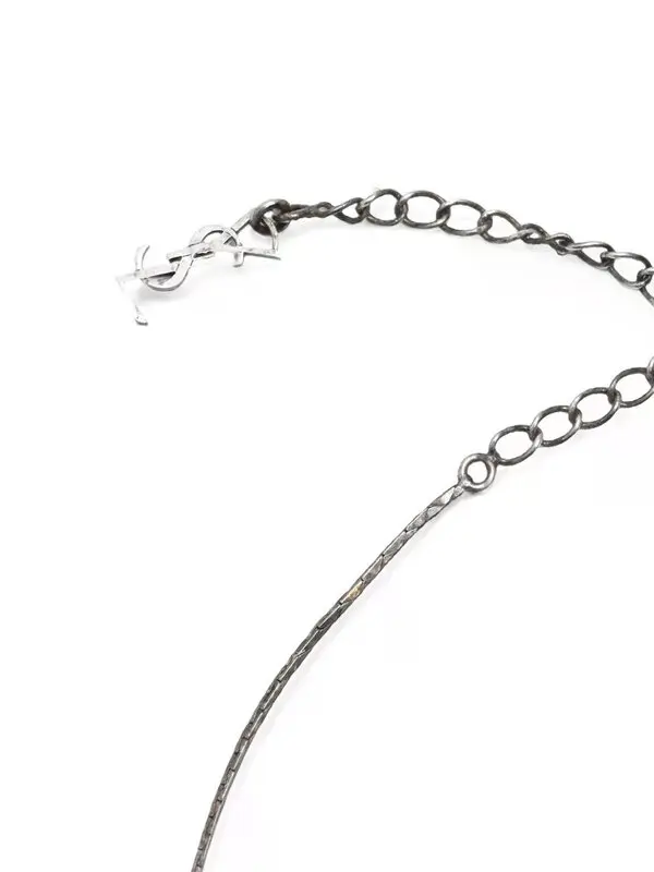 Saint Laurent Snake Chain Necklace