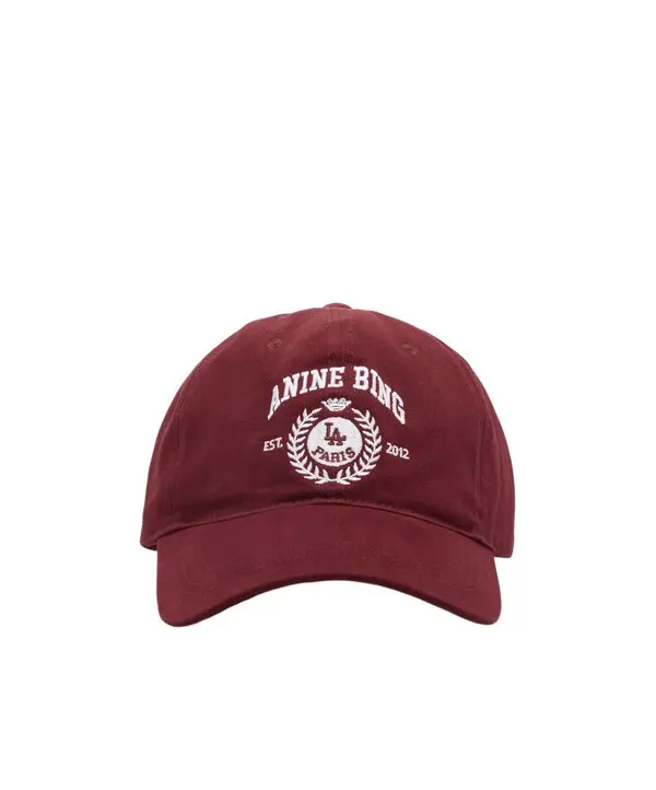 ANINE BING Crest Baseball Hat