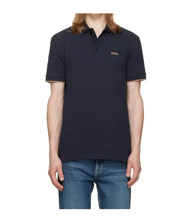 Hugo Boss Paddy Logo-print Polo Shirt