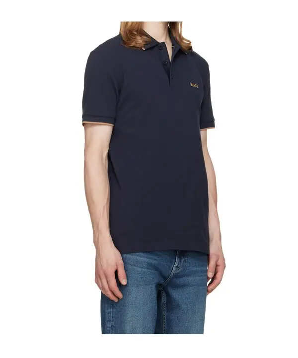 Hugo Boss Paddy Logo-print Polo Shirt