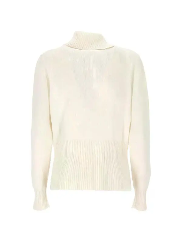 GRAN SASSO Ribbed-knit Shawl-collar Sweater
