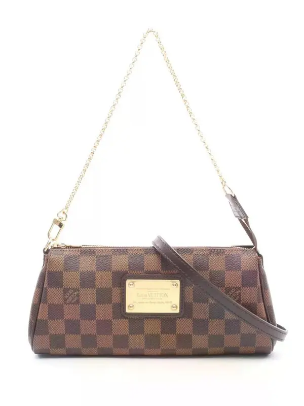LOUIS VUITTON Damier Ebene Eva Satchel