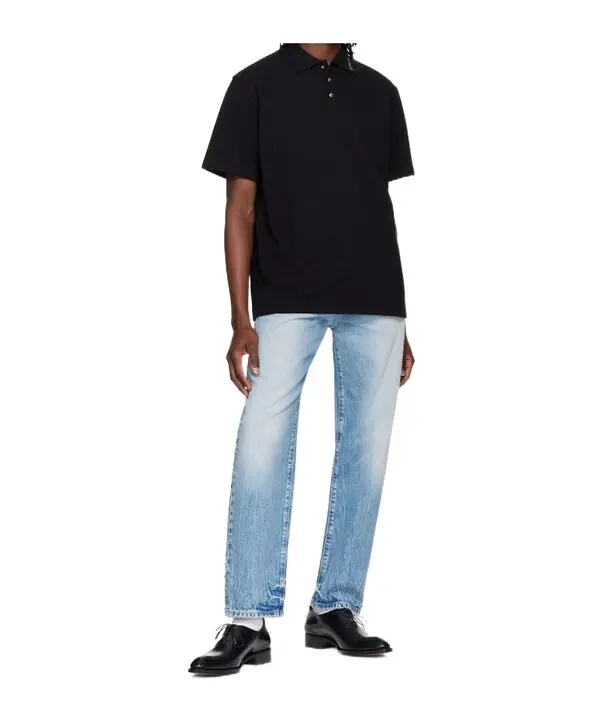Versace Logo-embroidered Polo Shirt