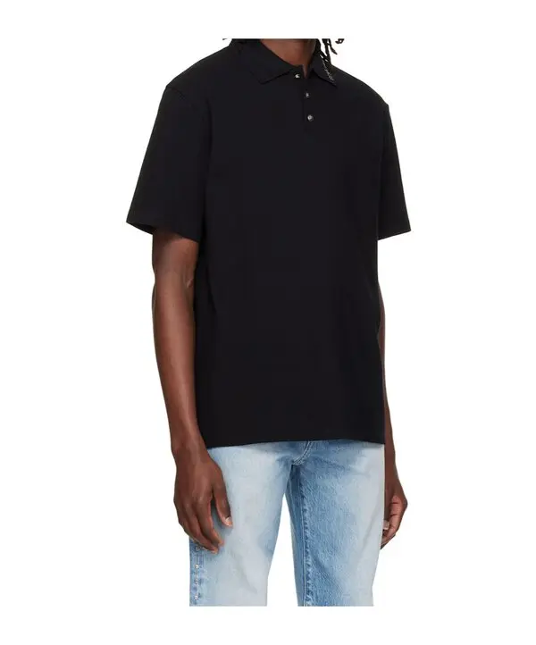 Versace Logo-embroidered Polo Shirt