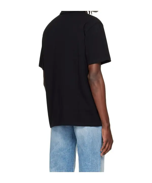 Versace Logo-embroidered Polo Shirt
