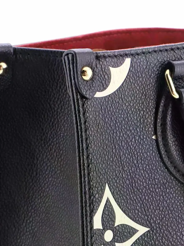 LOUIS VUITTON Onthego Bicolor Monogram Empreinte Giant Pm Tote Bag
