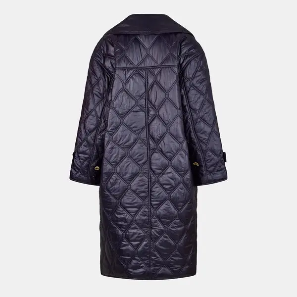 GANNI Quilted Coat