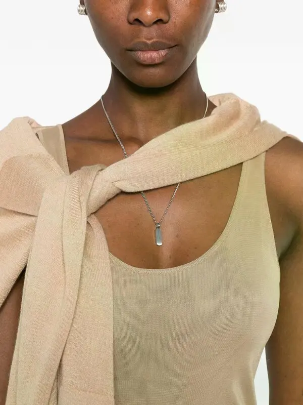 TOTEME Fluted-hem Midi Dress - Neutrals