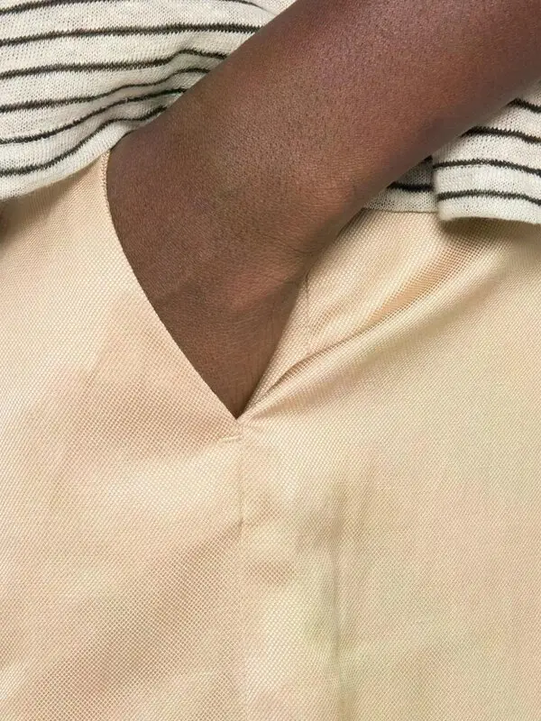 MY TWIN Pleated Belt-loops Shorts