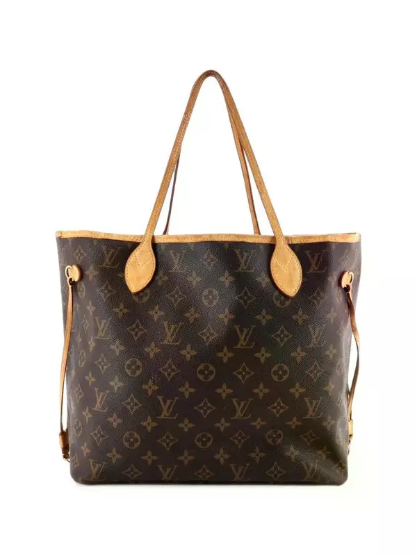 LOUIS VUITTON Neverfull Monogram Canvas Mm Tote Bag - Brown