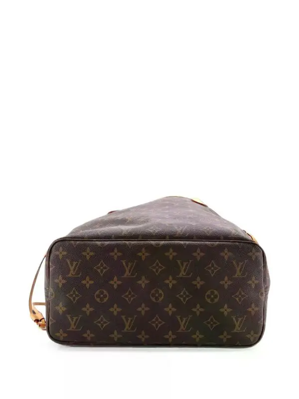 LOUIS VUITTON Neverfull Monogram Canvas Mm Tote Bag - Brown