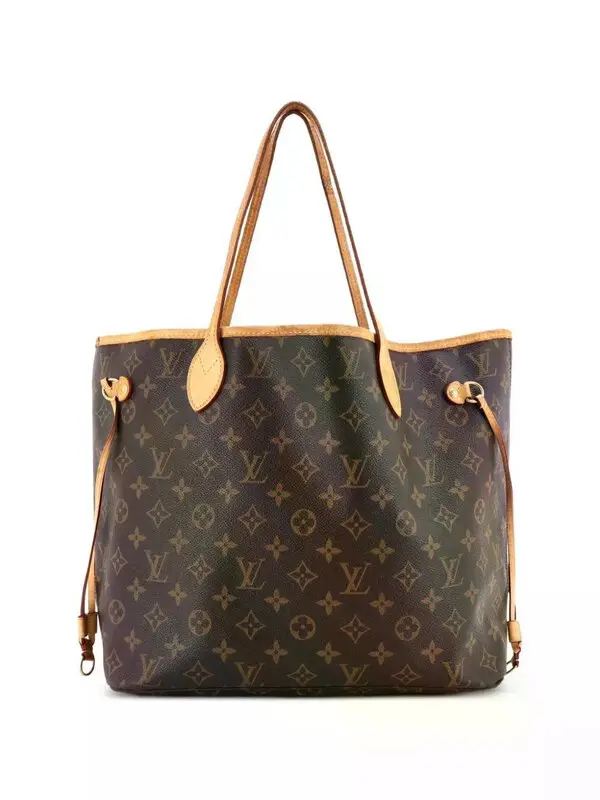 LOUIS VUITTON Monogram Canvas Neverfull Mm Tote Bag - Brown