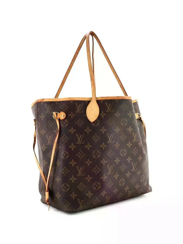 LOUIS VUITTON Monogram Canvas Neverfull Mm Tote Bag - Brown