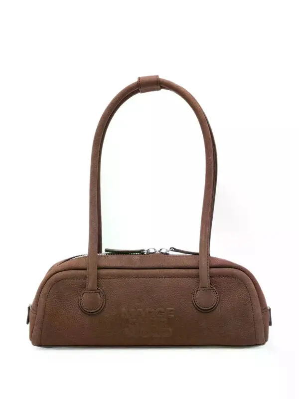 MARGESHERWOOD Logo-debossed Nubuck Shoulder Bag