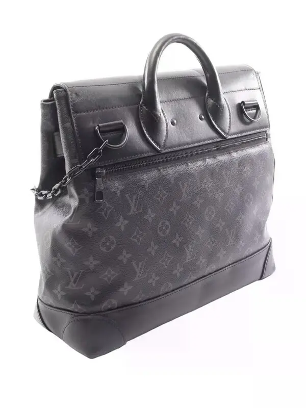 LOUIS VUITTON Monogram Eclipse Steamer Pm Satchel