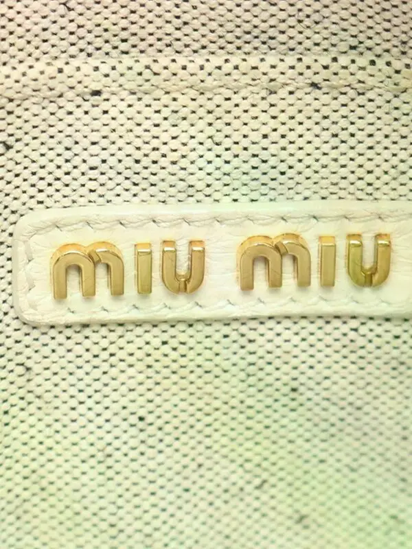 Miu Miu 2010-2026 Vitello Daino Soft Satchel
