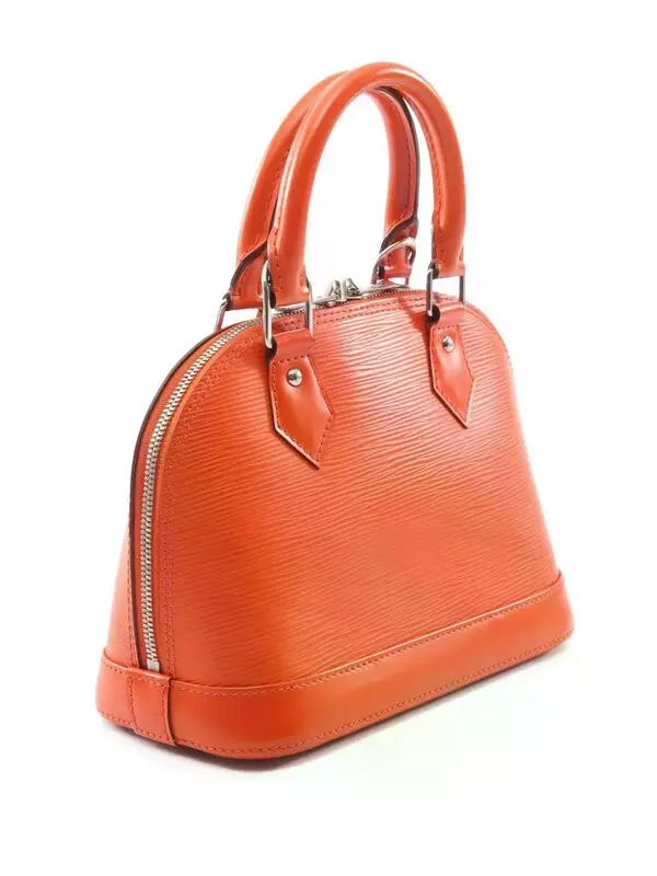 LOUIS VUITTON Epi Alma Bb Satchel - Orange