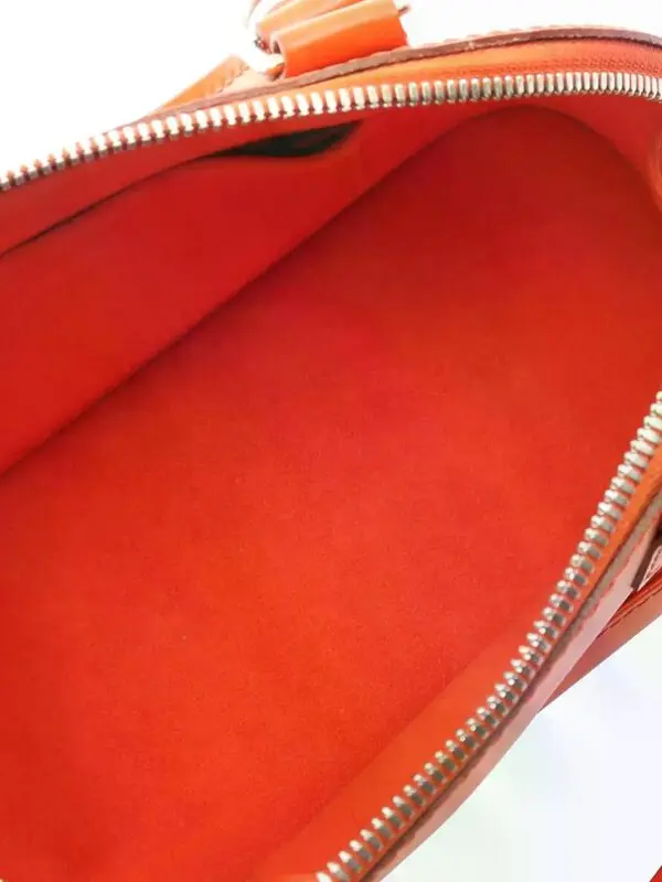 LOUIS VUITTON Epi Alma Bb Satchel - Orange