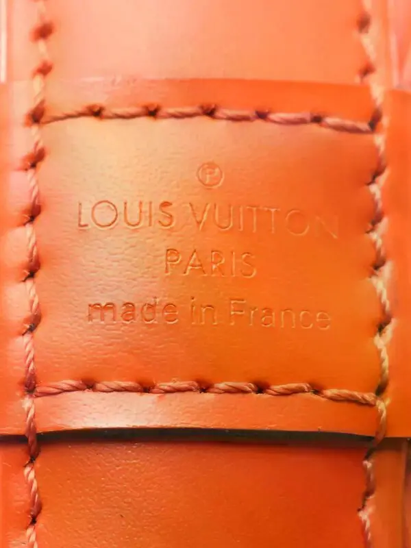 LOUIS VUITTON Epi Alma Bb Satchel - Orange