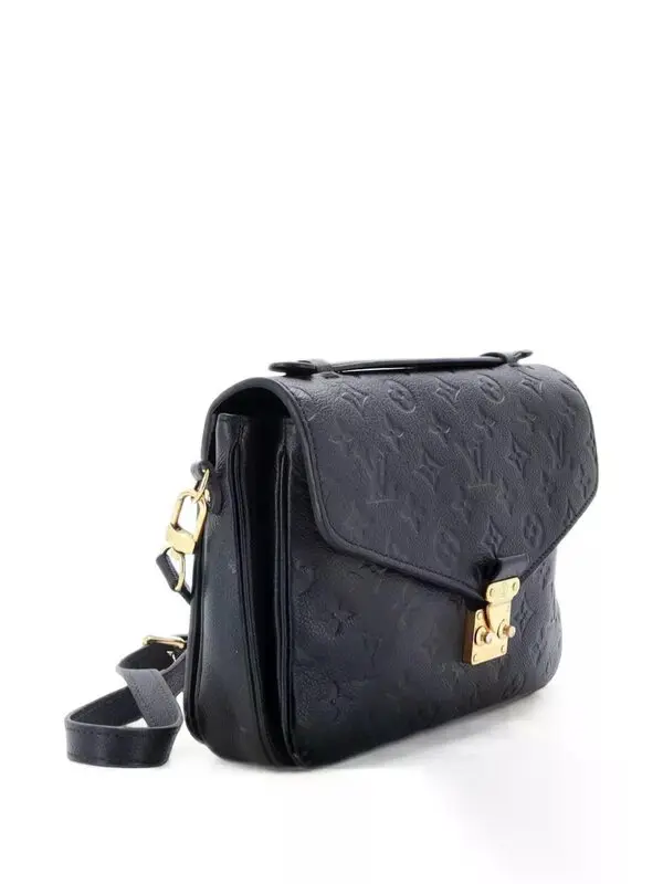 LOUIS VUITTON Pochette Metis Monogram Empreinte Leather Crossbody Bag