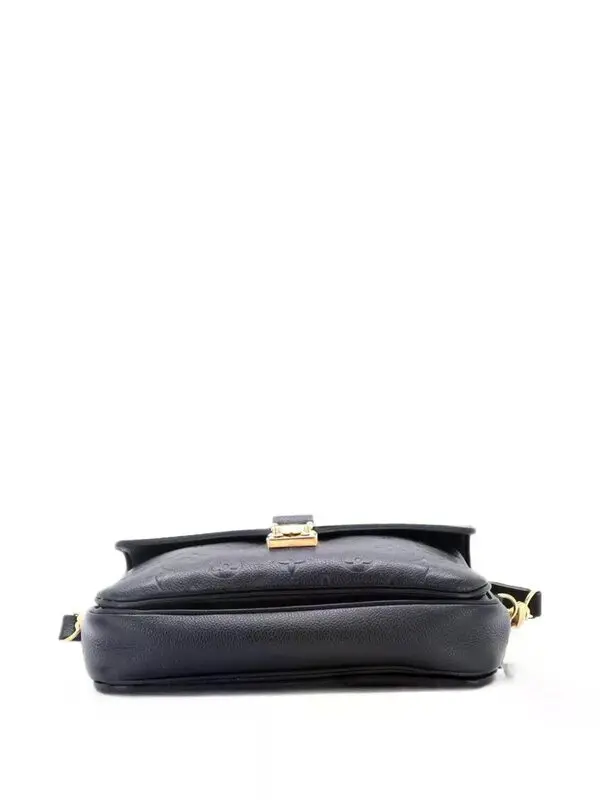 LOUIS VUITTON Pochette Metis Monogram Empreinte Leather Crossbody Bag