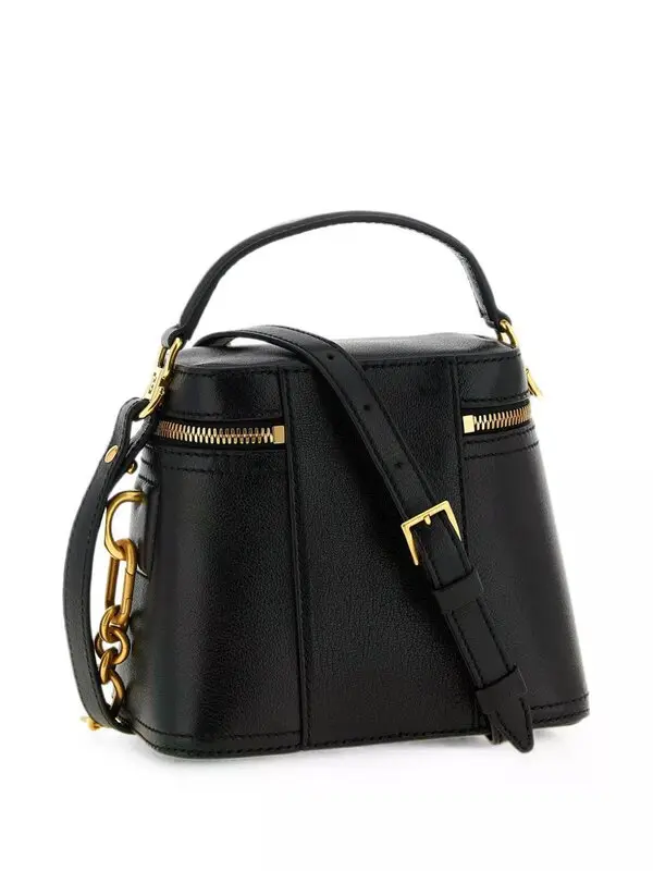 Balmain Pulse Vanity Leather Handbag