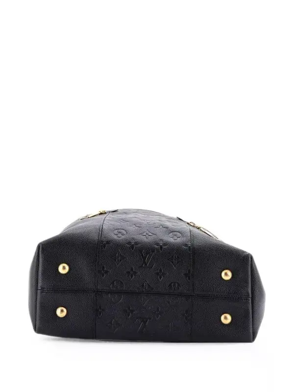 LOUIS VUITTON Monogram Empreinte Leather Melie Hobo Bag - Black