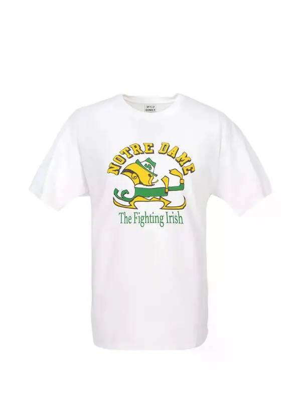 WILD DONKEY Graphic-print T-shirt - White