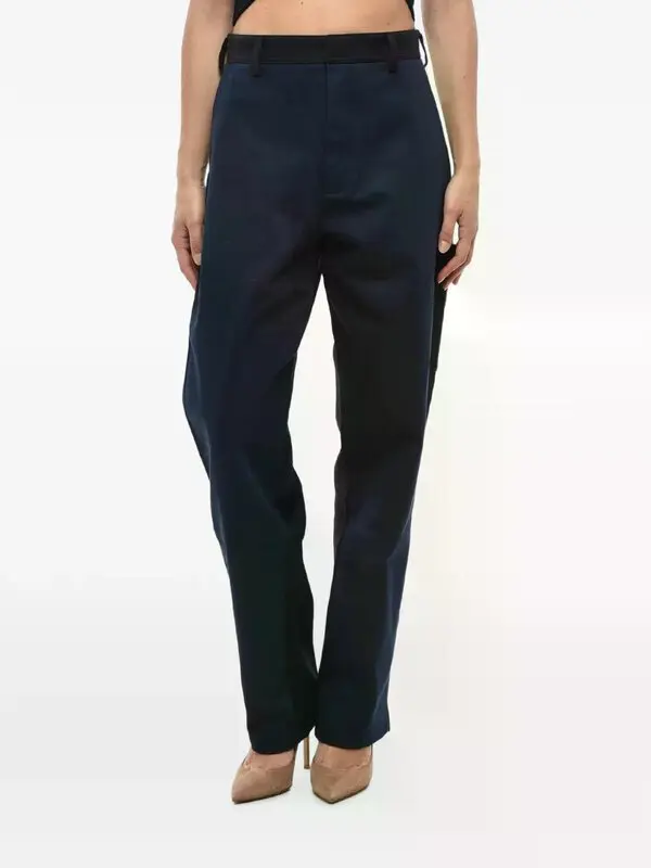 Stella McCartney Gavin Eco-leather Patch Trousers