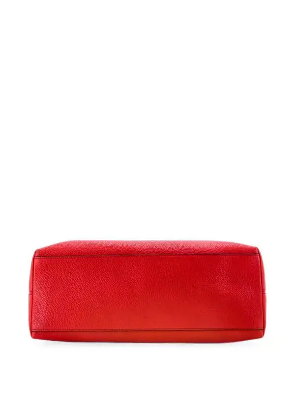 Gucci Soho Chain Strap Leather Medium Shoulder Bag - Red