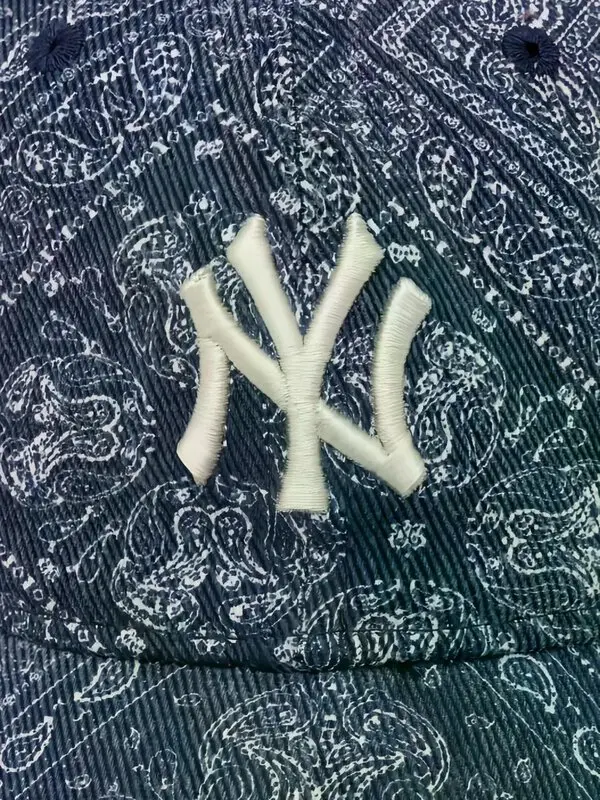 New Era 9twenty Paisley-print Embroidered-logo Cap