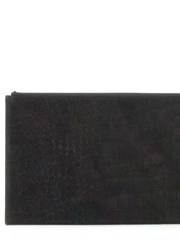 Orciani Cocco Nabuck Clutch Bag