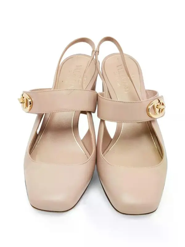 Valentino Garavani Vlogo Mary Jane Slingback Pumps