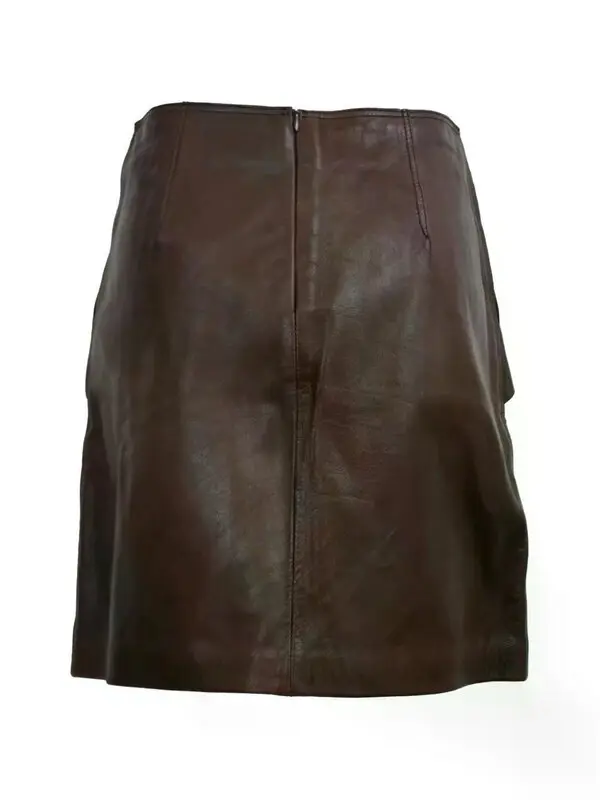 Sandro Ruffle-accent Mini Skirt