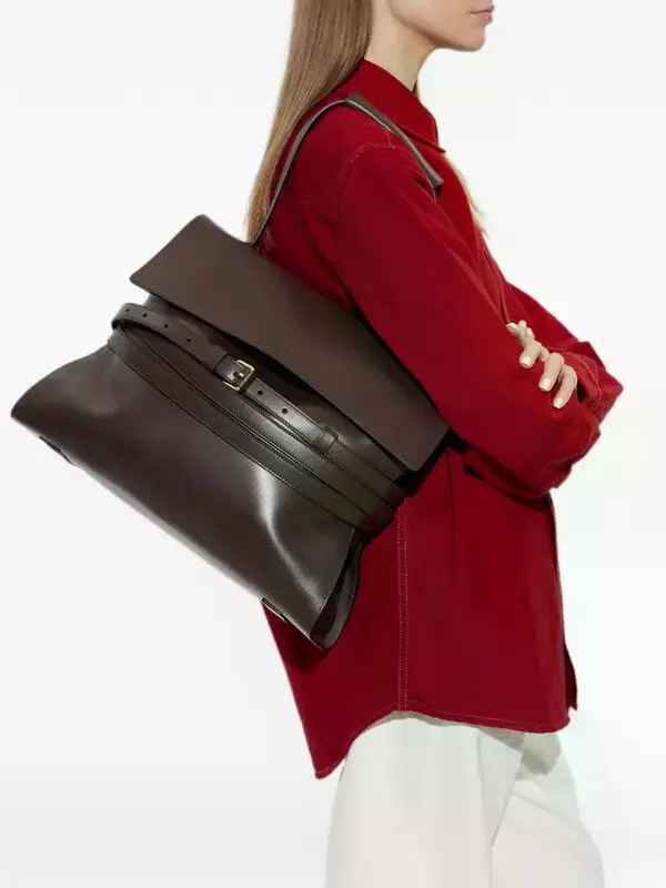 Moschino Buckle-detail Tote Bag