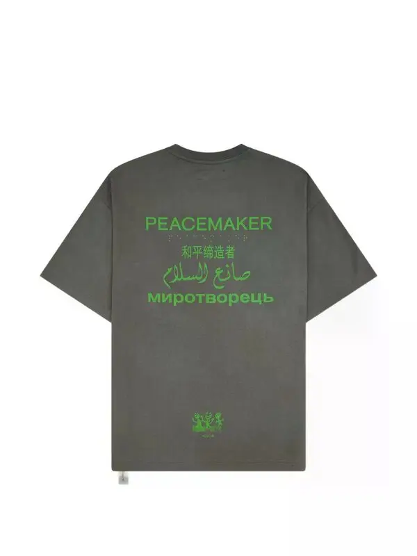 PEACEMAKER OAMC Logo-print T-shirt